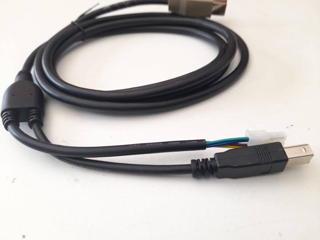 CABLE DE PODER Y USB PARA IMPRESORA NCR - IDKMANAGER