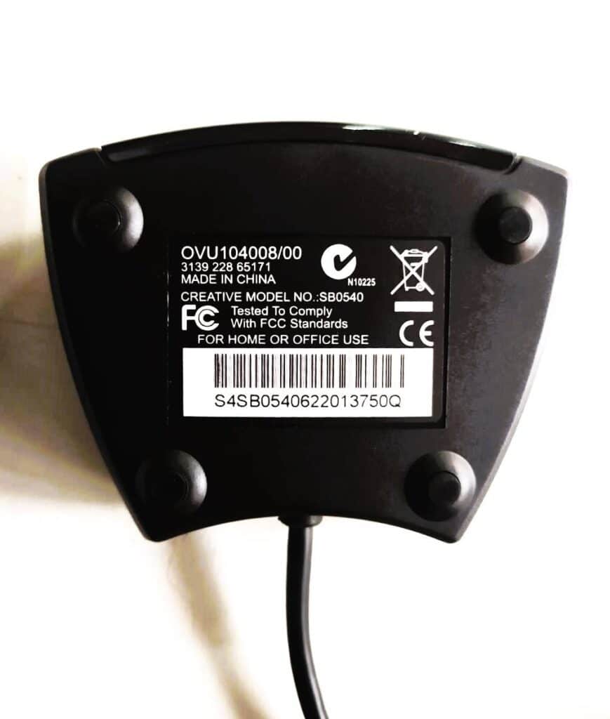 KIT CONTROL REMOTO CREATIVE RM-1800 Y RECEPTOR CREATIVE SB0540 - IDKMANAGER