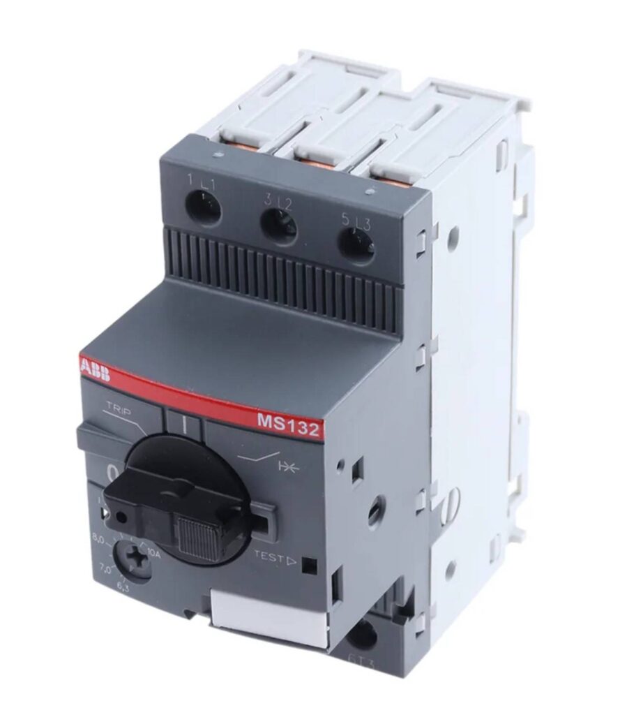 MOTOR DE ARRANQUE MANUAL 6.3-10A-ABB MS132-10 - IDKMANAGER