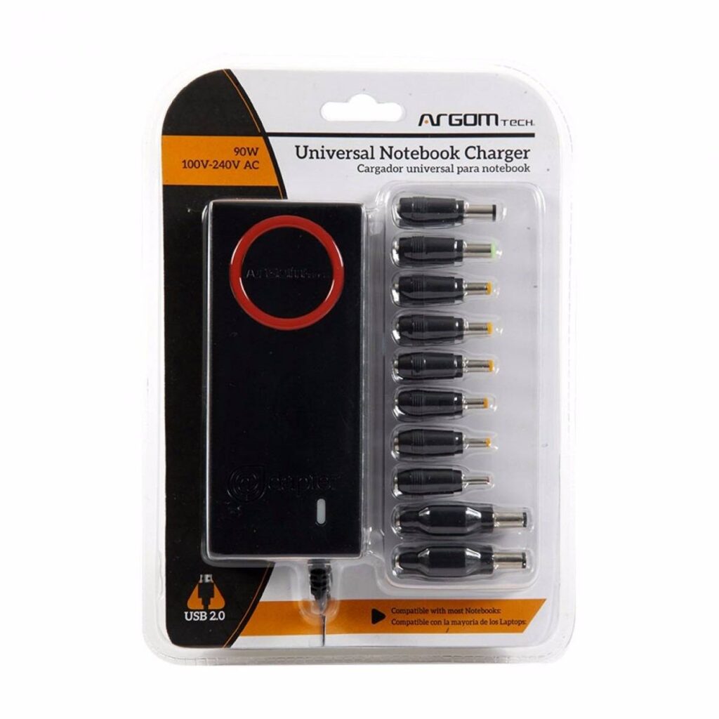 Cargador universal para laptop 90W-Marca Argom Tech - IDKMANAGER