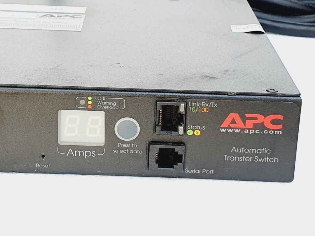 APC automatic transfer switch ap7752 | bypass eléctrico - IDKMANAGER