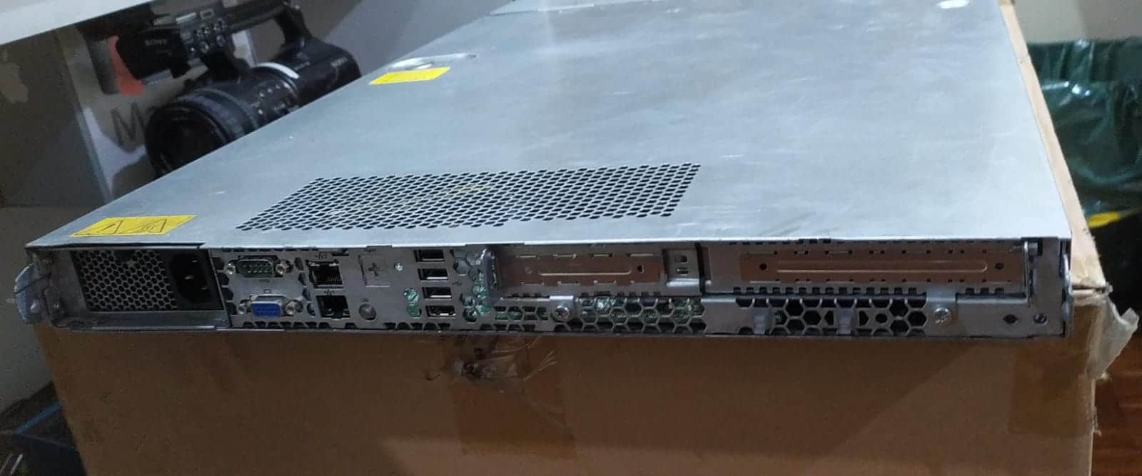 SERVIDOR HP ProLiant DL120 G7 4×450 GB SAS 8 GB RAM Rack 1U - HDD 1TB ...