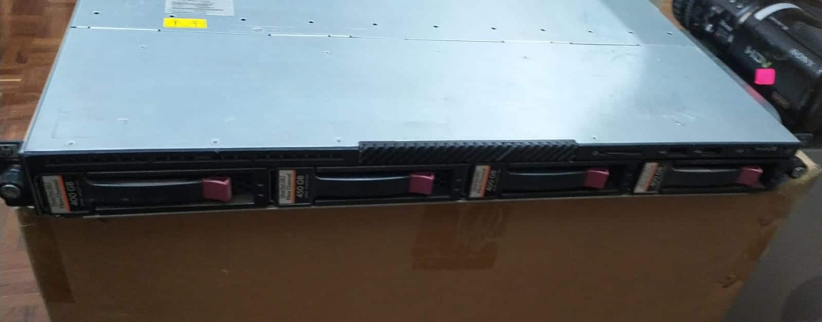 SERVIDOR HP ProLiant DL120 G7 4×450 GB SAS 8 GB RAM Rack 1U - HDD 1TB ...