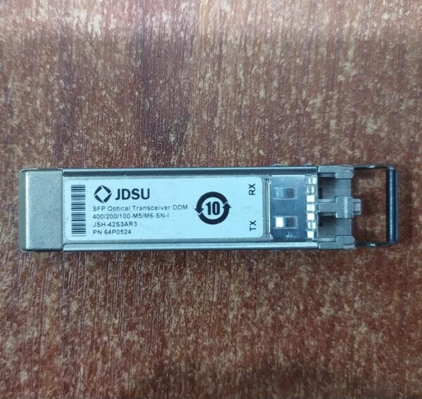 Transceiver Óptico JDSU JSH‑42S3AR3 SFP con DDM 400/200/100‑M5/M6‑SN‑I - IDKMANAGER