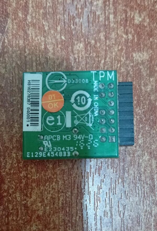 Módulo TPM “APCB M3 / D33008 / E230435” — Seminuevo para placa madre ...