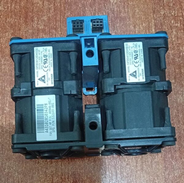 Ventilador doble Delta GFB0412EHS HP 489848‑001 12V PWM (Compatible ...