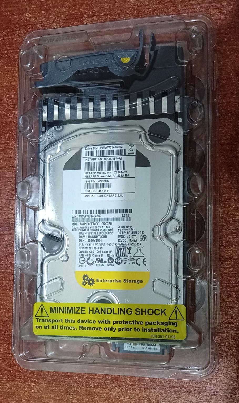 WD Enterprise Storage WD1003FBYX‑05Y7B0 1TB SATA 7200 RPM HDD Nuevo ...